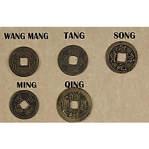 1911 No Mint Mark China 5 Dynasties: The Chinese Cash Coins 7AD-1911 COA & History & Album Incl. 1 Seller Fair