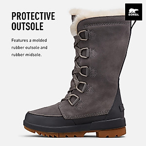 Sorel Tivoli IV Tall Waterproof Women's Boots - Quarry - Size 8.5