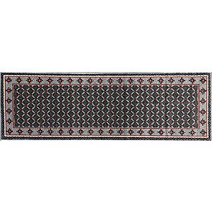 Gloria Kitchen Mat Low Profile Non Slip Skid Resistant Thin Kitchen Runner Rugs (2x7, 1992-Gray)