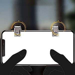 1 Pair of Portable Game Triggers Creative Game Accessories Compatible for R11s Gifts for Men Women