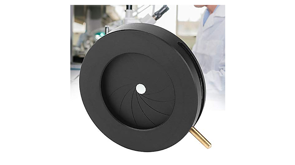 Garosa Adjustable Iris Diaphragm for Lab Microscopes | Precise Light ...