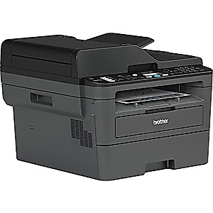 Brother MFC-L2710 All-in-One Wireless Monochrome Laser Printer -for Home Office - Print Copy Scan Fax, Auto Duplex Print, Speed Up to 32 ppm, 50-Sheet ADF, Amazon Alexa, AirPrint, BROAGE Printer Cable