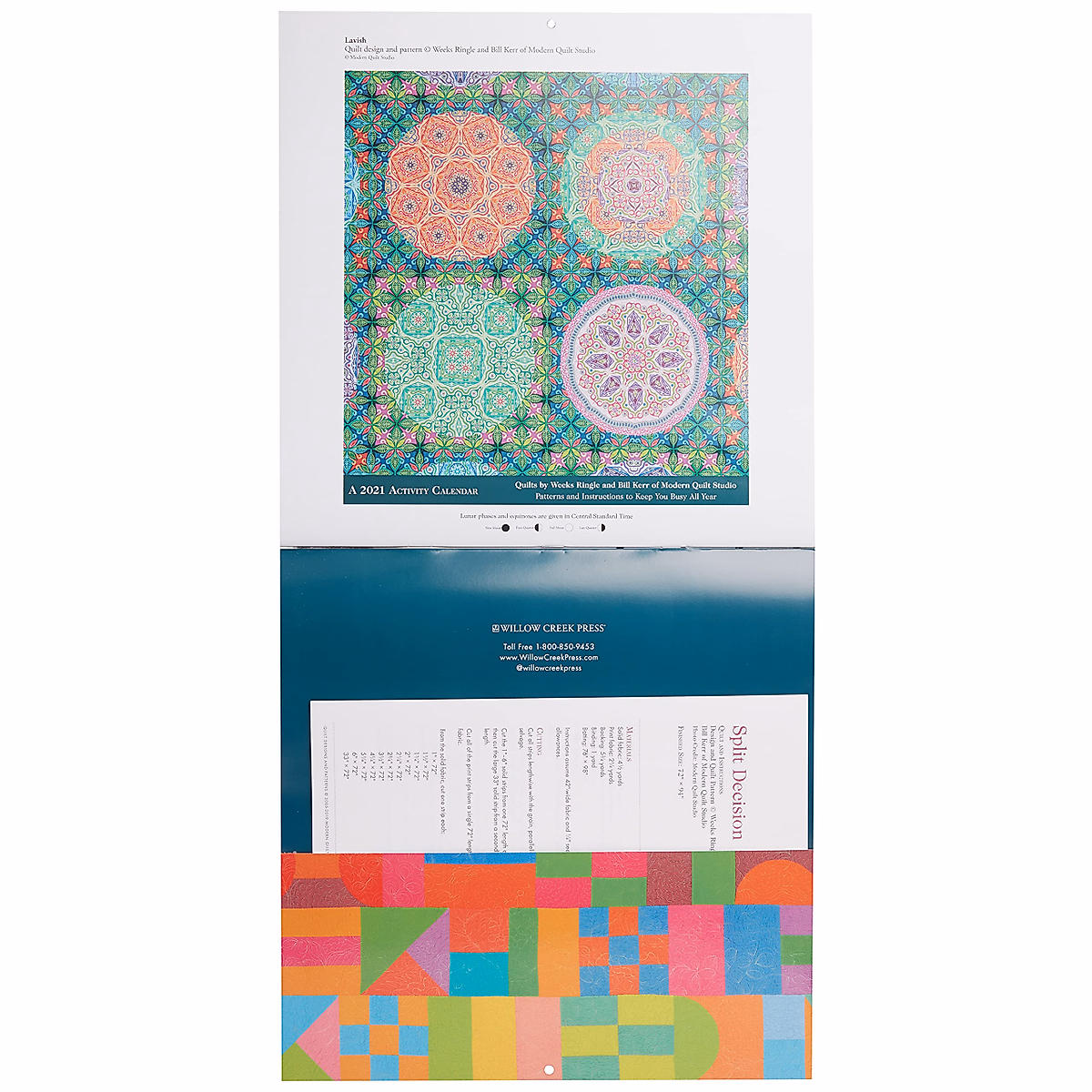 Art of the Quilt 2021 Wall Calendar