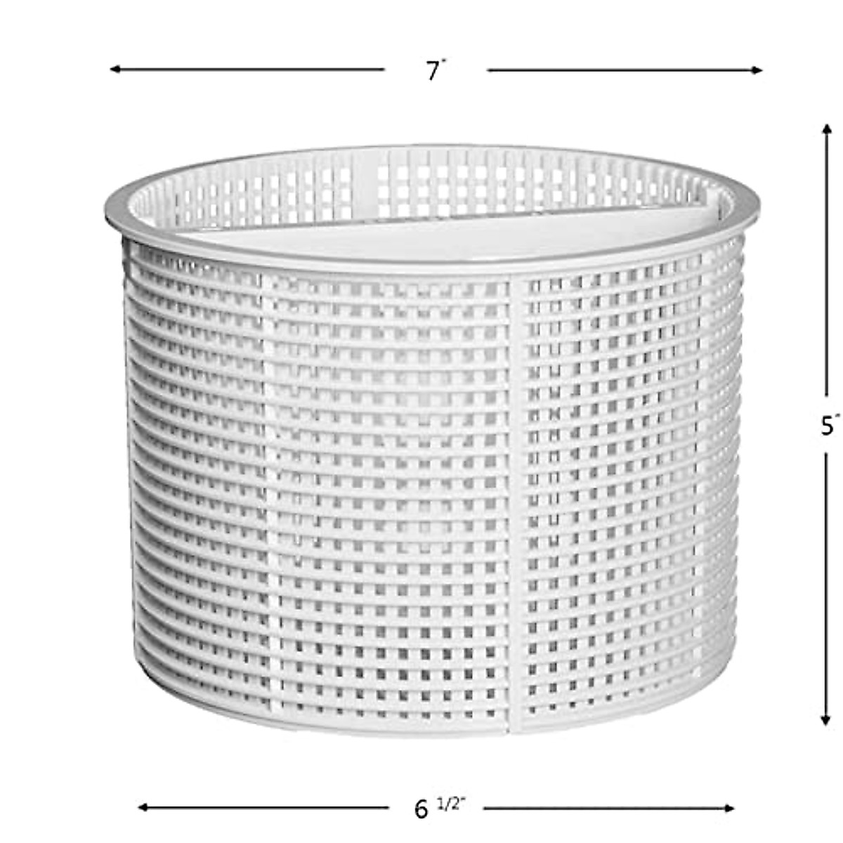 B-152 Skimmer Basket Replacement for Hayward Skimmers Replace SP1082 SP1083 SP1084 SP1085 Series Skimmers SP1082CA & SPX1082CA 7 inch Pool Skimmer Basket