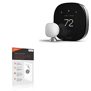 BoxWave Screen Protector Compatible with Ecobee New Smart Thermostat Premium - ClearTouch Anti-Glare (2-Pack), Anti-Fingerprint Matte Film Skin