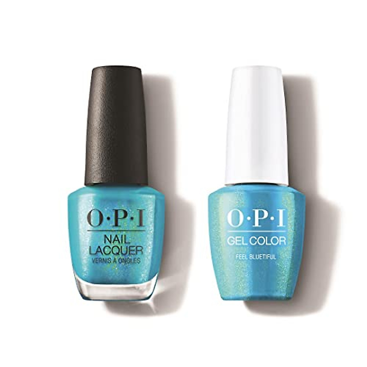 XPRESS ECOMMERCE NAIL ART STICKER WITH MATCHING GEL AND NAIL POLISH SIZE 15ML - 0.5 FL OZ COLOR: Feel Bluetiful