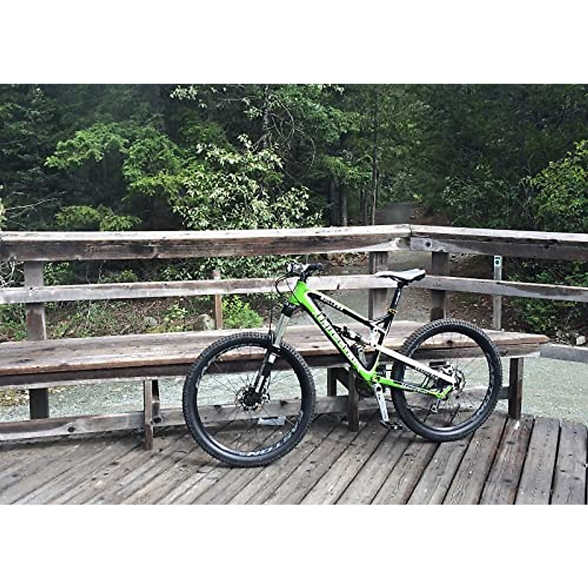 SwishTi Marechal Sollers Mountain Bicycle Bike Frame for All Mountain/Enduro/Free Ride use w/Rockshox Shock in 26"/27.5" (Green, 27.5")
