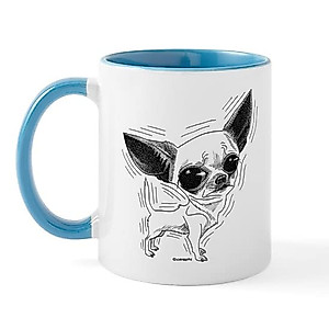 CafePress Chihuahua Mug Ceramic Coffee Mug, Tea Cup 11 oz