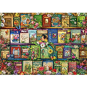 Ravensburger Aimee Stewart Vintage Summer Garden 1000 Piece Jigsaw Puzzle for Adults & Kids Age 12 Years Up, Black