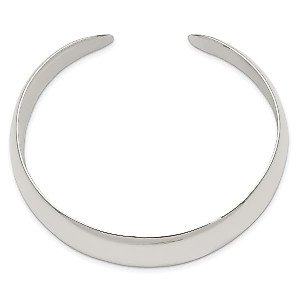 IceCarats 925 Sterling Silver Cuff Bangle Bracelet