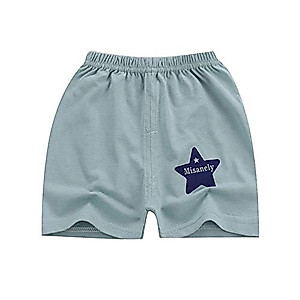 sharely sheep SharelySheep Baby Boys Elastic Waist Dinosaur Cotton Shorts Toddler Kids Pants, T9, 2T