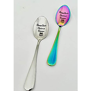 Custom Engraved kids name Nutella spoon Dinnerware Utensil Party Gift