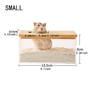 2pcs Wood Hamster Toy Stair Chew Hamster Climbing Ladder Bridge Guinea Pig Platform Ramp Gerbil Rat Small Animal Accessories