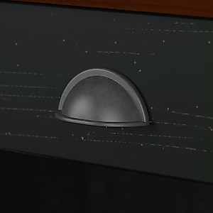 Bush Furniture Fairview 2 Drawer Lateral File Cabinet, Home Office Storage for Letter, Legal, and A4-Size Documents, 32W, Antique Black