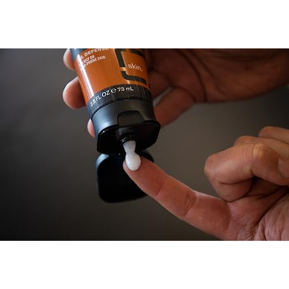 Every Man Jack Activated Charcoal Oil Defense Face Lotion for Men - Moisturize, Hydrate, and Soothe Skin with Activated Charcoal, Shea Butter, Aloe + Vitamin E - 2.5 oz Mens Face Lotion - 2 pack