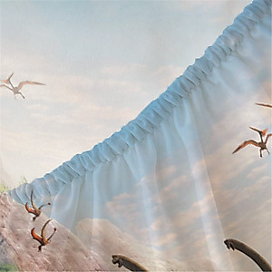 NiuOne Dinosaurs Bed Sheets Twin for Boys,3D Realistic Dinosaur Green Fitted Sheets Set Ancient Jungle Dinosaur Bed Sheet Kids Soft Microfiber Bedding Sheets Set,Twin Size(2pc)