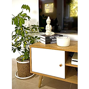 3 Decorative Books for Home Decor: Modern Farmhouse Hardcover Fashion Design Stack Faux Books Ends for Display Coffee Table, Living Room, Office Shelves, White and Black