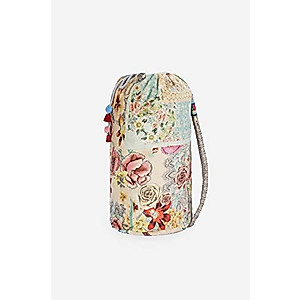 Johnny Was Blanket Levi Blanket Reversible Black Large Throw Blankie Yellow Bag New