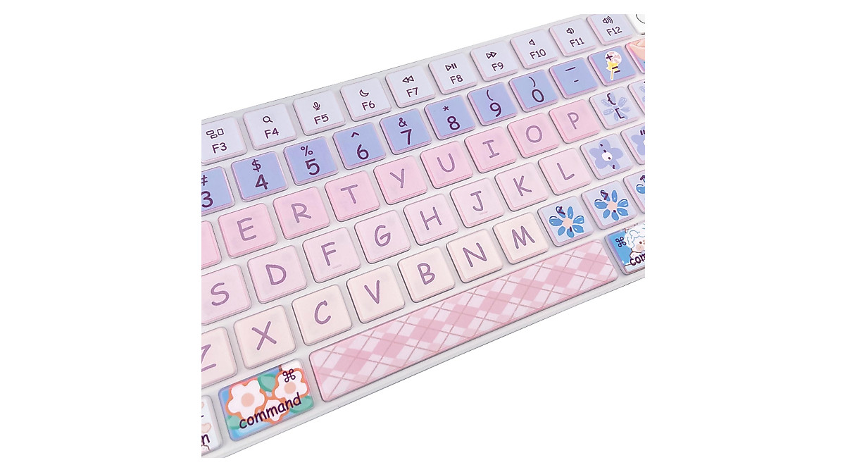 Cute Bunny Keyboard Cover for Apple iMac A2520