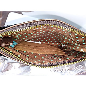 Chala Mini Crossbody Handbag, Pu Leather, Small Shoulder Purse Adjustable Strap (Wiener Dog-Indigo)