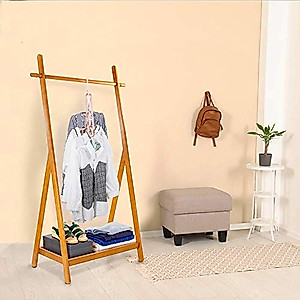 Linseray Magic Clothes Hangers, 10 Pack Wardrobe Hangers Multi Functional Closet Hangers Rotate Anti-Skid Folding Hanger for Dormitory, Bedroom, Bathroom