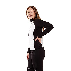 Swix Women's Winter Active Outdoor Sport Casual Warm Navado Push Jacket, Snow White, Small