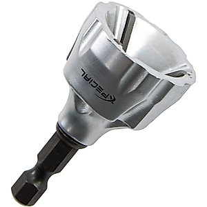 Deburring External Chamfer Tool, with Tungsten Carbide Blade, Deburring Chamfering Drill Bit, Remove Burr Tools Quick Release Hex Shank. Improved Durability and Sharpness. Fits 1/8" to 3/4".