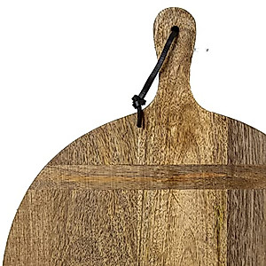 Heritage Lace Artisan Wood 20" Serving Charcuterie Board, Natural (FH-041)