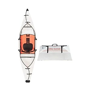 Oru Kayak Foldable Kayak Inlet | Stable, Durable, Lightweight - Lake and River Kayaks - Beginner, Intermediate - Size (Unfolded): 9'8" x 31", Weight: 20 Lbs