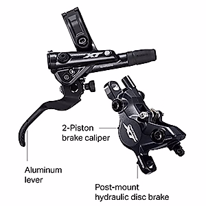 SHIMANO XT BR-M8100 Disc Brake Black, Left/Front