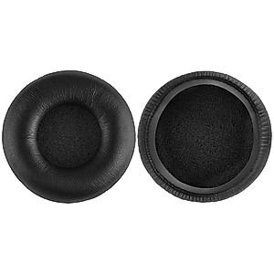 Geekria QuickFit Extra Thick Replacement Ear Pads for AKG K450, K480, Q460, K430, K420 Headphones Ear Cushions, Headset Earpads, Ear Cups Repair Parts (Black)
