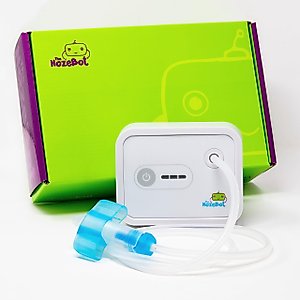 Electric Baby Nasal Aspirator | The NozeBot by Dr. Noze Best | Hospital Grade Suction | Nasal Vacuum | Safe for Infants and Toddlers