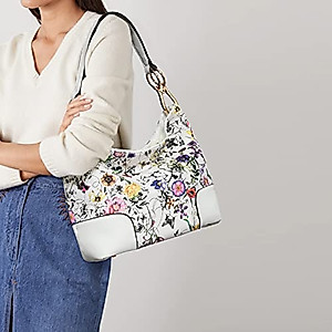 Dasein Hobo Purses for Women Soft PU Leather Handbags Slouchy Hobo Bags Shoulder Bag Top Handle Tote