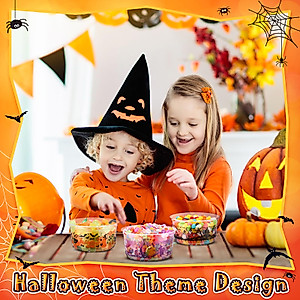 Funnymoom 60 Pcs Halloween Candy Bowl Trick or Treat Plastic Serving Bowl Tableware Halloween Candy Dish Halloween Party Supplies Salad Bowls Plastic Serving Bowls for Halloween Party