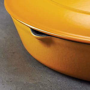 Tramontina Covered Braiser Cast Iron 4 Qt Sunrise, 80131/088DS