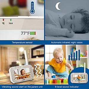 VTech VM305 Pan & Tilt Accessory Camera — Requires a VTech VM343 Baby Monitor to Operate