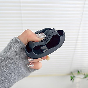 OINbxw case for Samsung 25W USB C Fast Charger, Type C Super Fast Charging Android Phone Charger Cable Silicone Protective Case for Galaxy 25W Power Adapter Charger S23/S22/S21 (Black Knight)