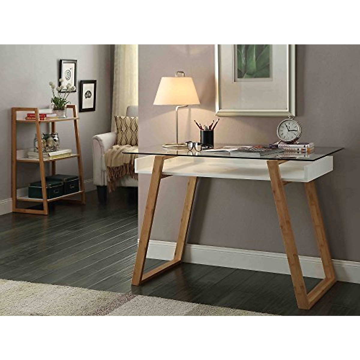 Convenience Concepts Oslo Sundance Desk, White