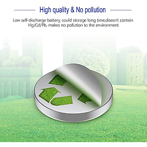 UOGTNON 393 SR754W(SR754SW) 1.55V Silver Oxide Watch Battery (20 Pack)