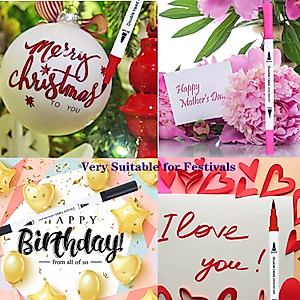 Upanic 36 Colors Brush Pens Markers for Adult Coloring Books,Calligraphy Markers for Lettering,Dual Tip Brush Pens for Kids Drawing,Color Markers Fine Tip Pens for Art,Journal Planner,Doodle(36pcs)