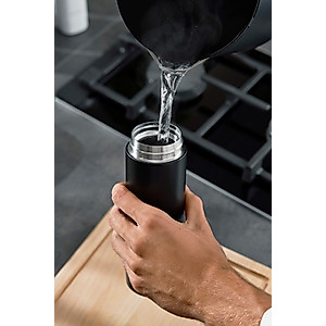 ZWILLING Thermo Travel Bottle, 15.2 oz, Matte Black