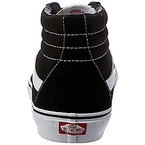 Vans Sk8-hi¿ Core Classics, Black/Black/White Canvas, 8.5