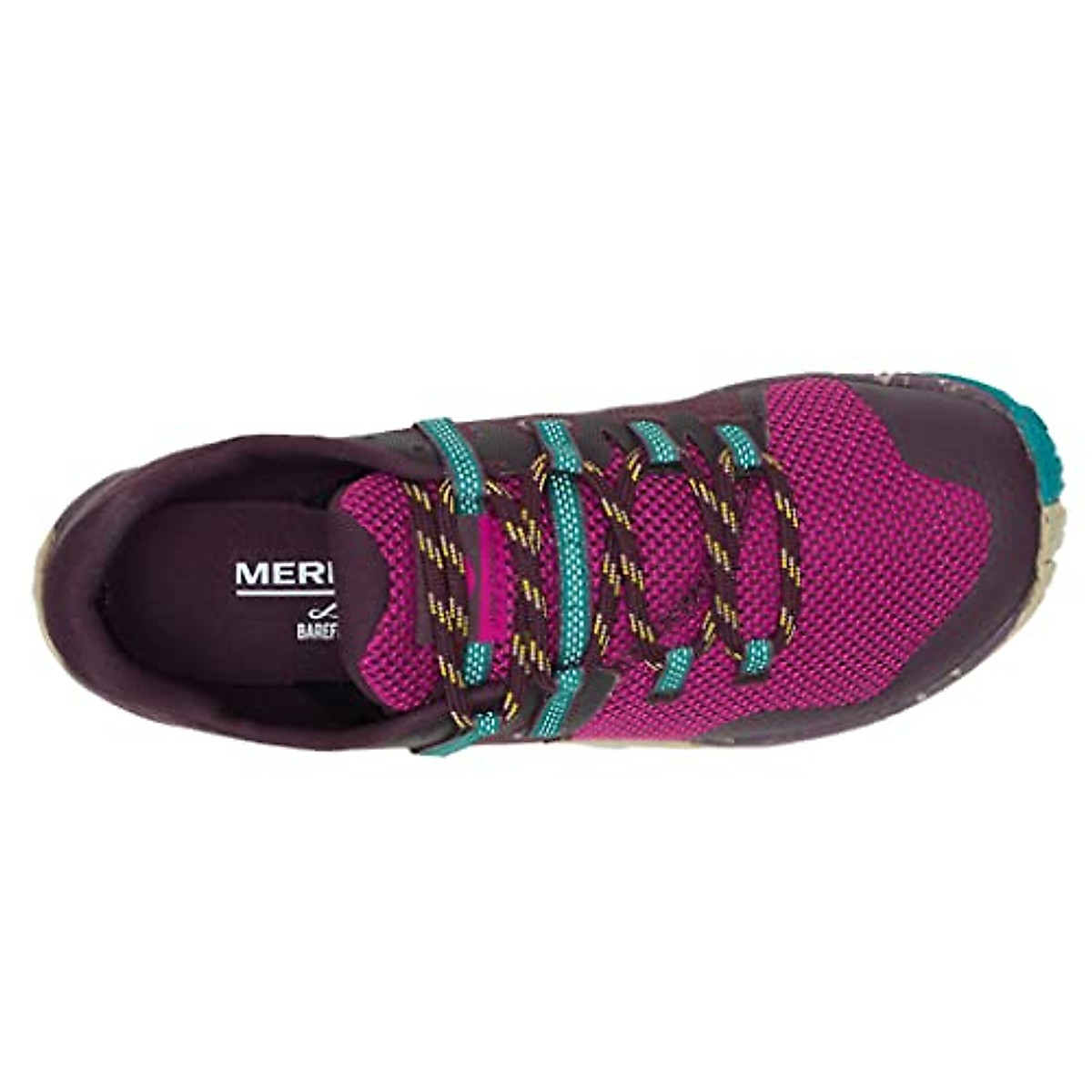 Merrell J067040 Womens Running Shoes Trail Glove 6 Fuschia US Size 8M