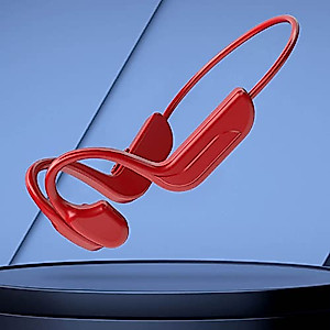 Outdoor Stereo Earbuds Bone-Conduction Earphone Wireless Bluetooth Headphones Sports Waterproof Headset Built-in Microphone