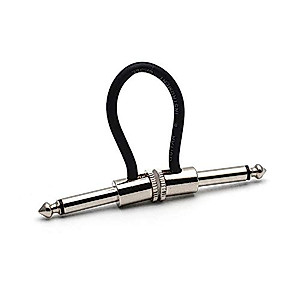 SAPHUE Guitar Patch Cable Guitar Bass Effect Pedal Cables, Solderless Pedalboard Cable Kit,10ft Cable 10 Tip Connectors Solderless Make 5 DIY Custom Patch Cables(Straight Plugs Solderless Kits)