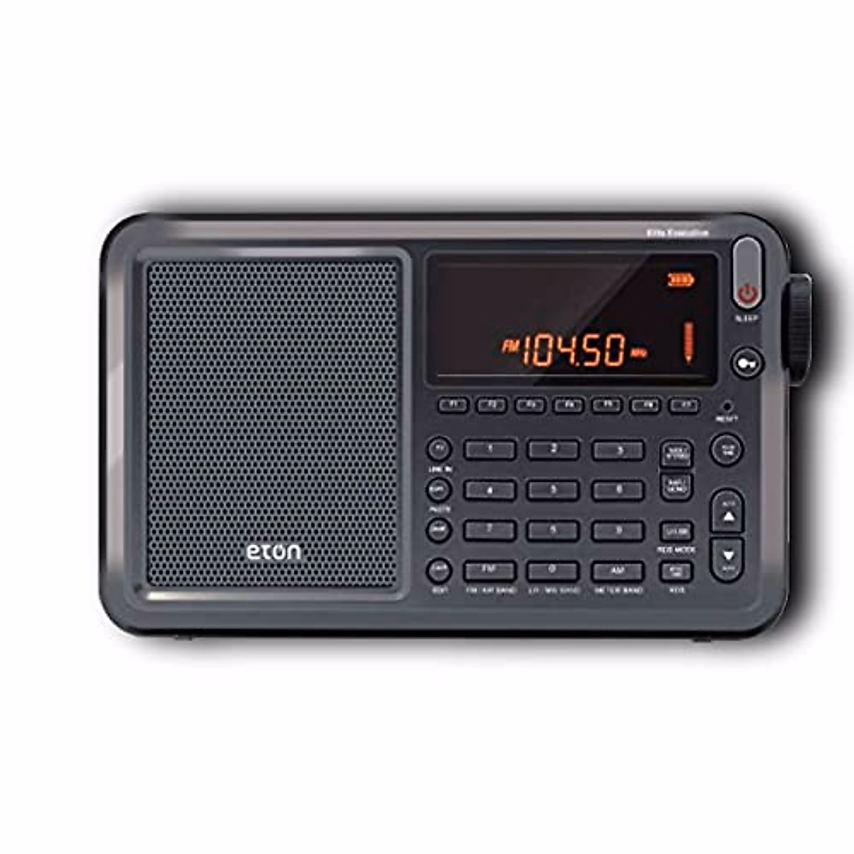Eton - Elite Executive AM/FM/Aircraft Band/SSB/Shortwave Radio, Radio Data System (RDS), 700 Presets, Single Side Band, Clock and Sleep Timer, Shortwave and Longwave, Commitment to Preparedness