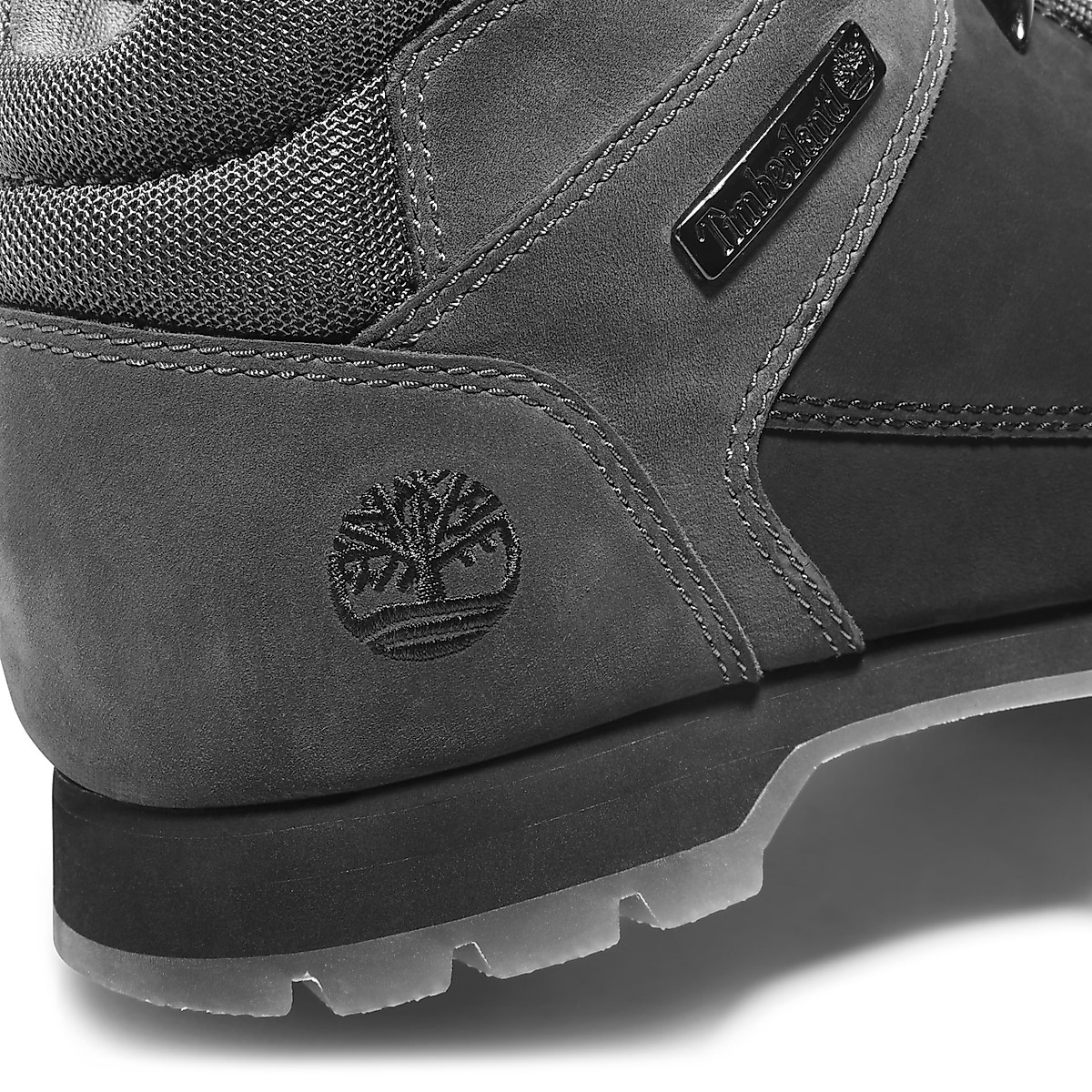 Timberland Men's Euro Sprint Hiker, Black Nubuck, 41.5