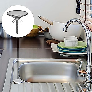 Stainless Steel Kitchen Sink Hole Cover 3 Inch Faucet Hole Cover Kitchen Sink Tap Hole Plate Stopper Cover Blanking Metal Plug