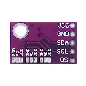 QCCAN 5PCS LM75 LM75A Temperature Sensor High Speed I2C IIC Interface High Precision Development Board Module