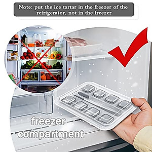 Wine Chillers Metal Ice Cube - 8 PCS Stainless Steel Whiskey Stones, Reusable Whiskey Rocks Beverage Chilling Stones for Scotch and Bourbon, Drinking Gifts Set for Men Dad Husband